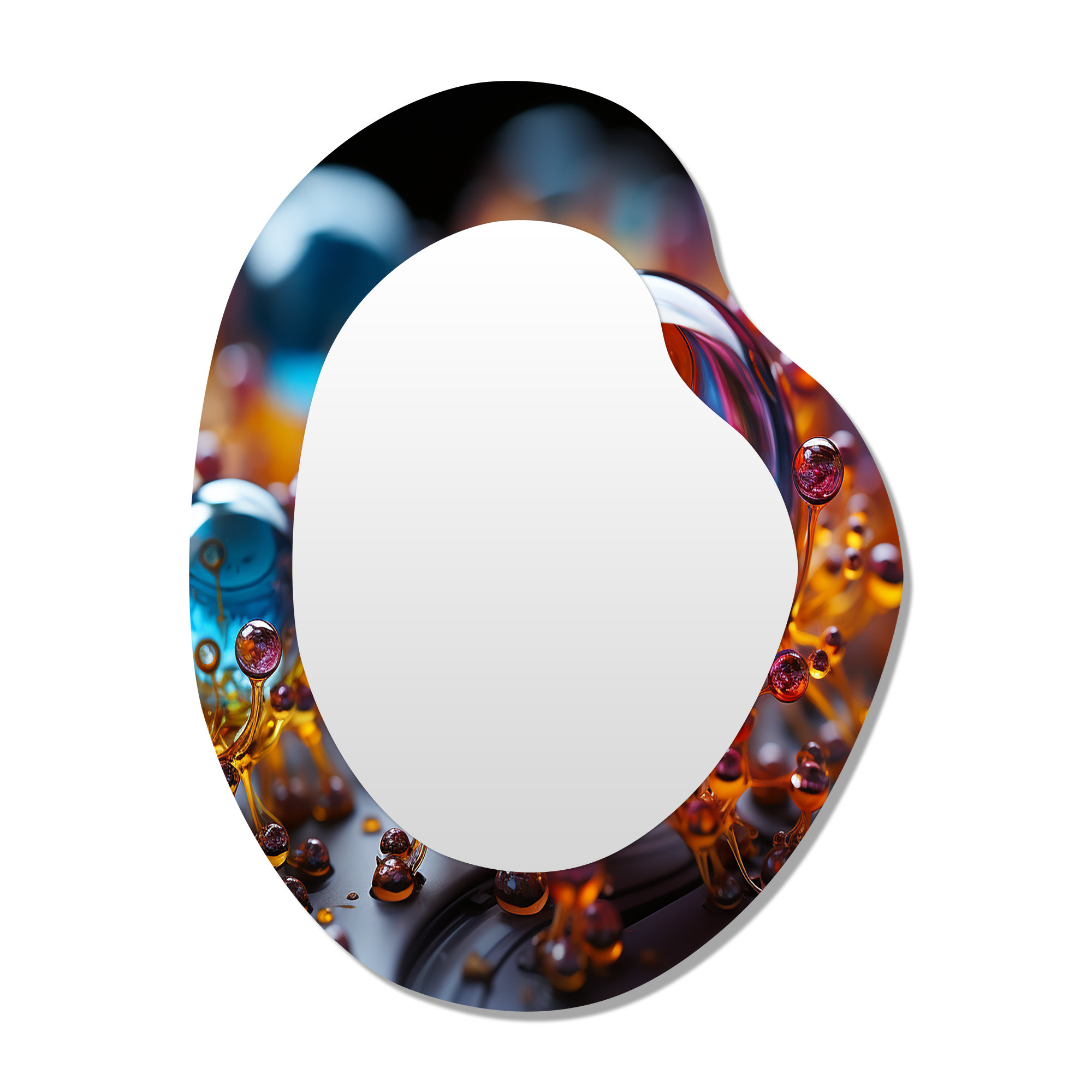 Design Art 3D Molecules Microscopic Wonders - Abstract Shapes Unique ...