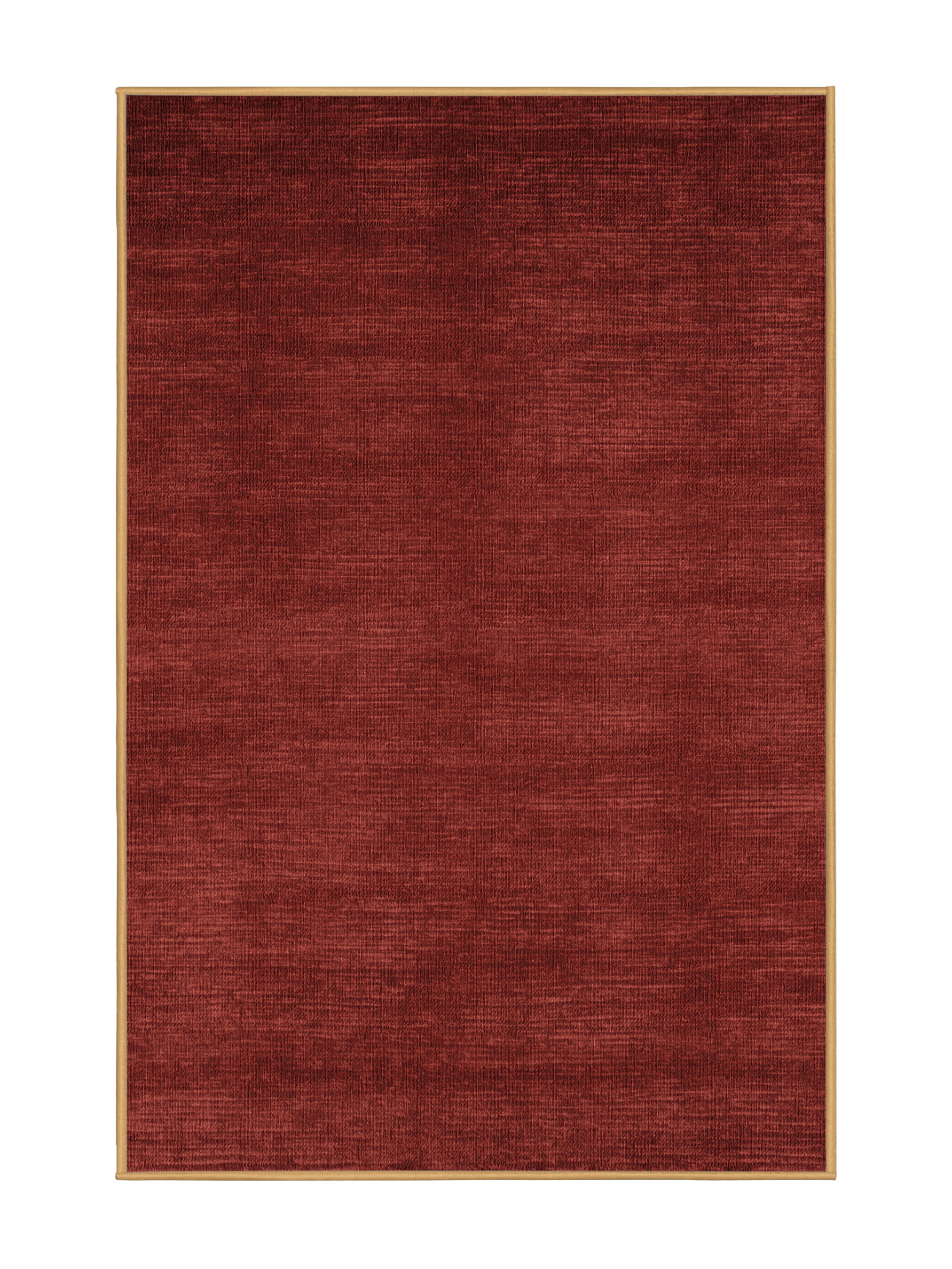 Hokku Designs Machine Washable Solid Brown Area Rug | Wayfair