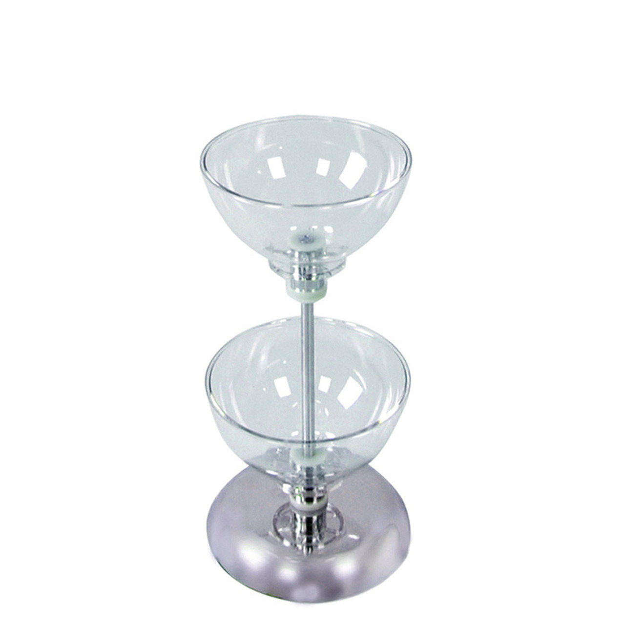 Azar Displays Two-Tier 8" & 8" Bowl Counter Display | Wayfair