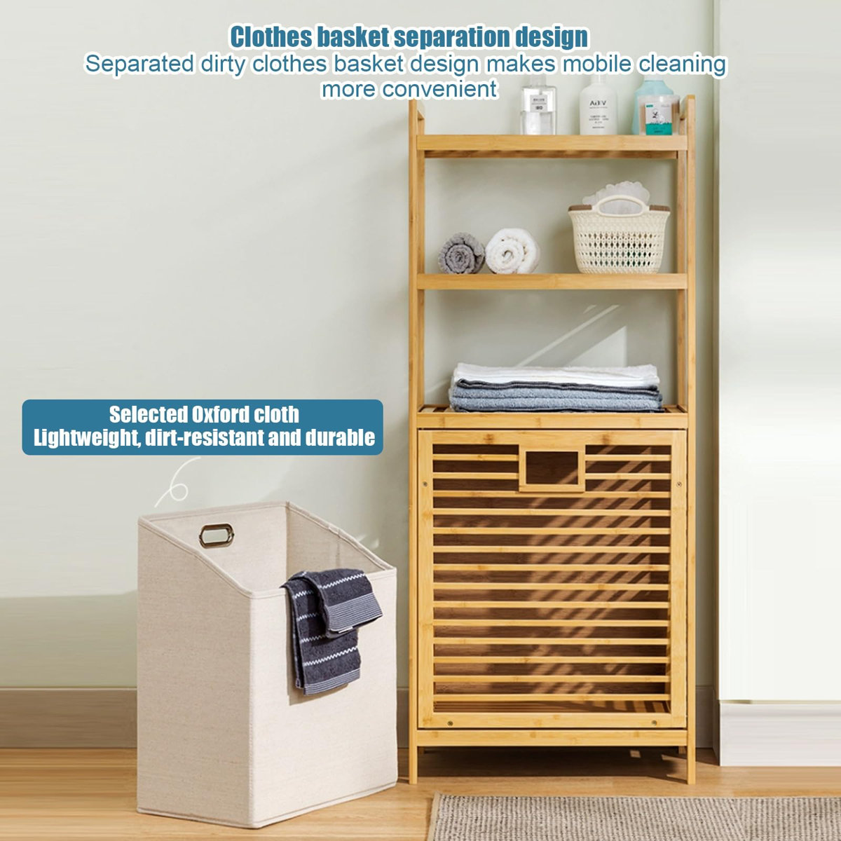 Bay Isle Home™ Asio Laundry Hamper & Reviews | Wayfair