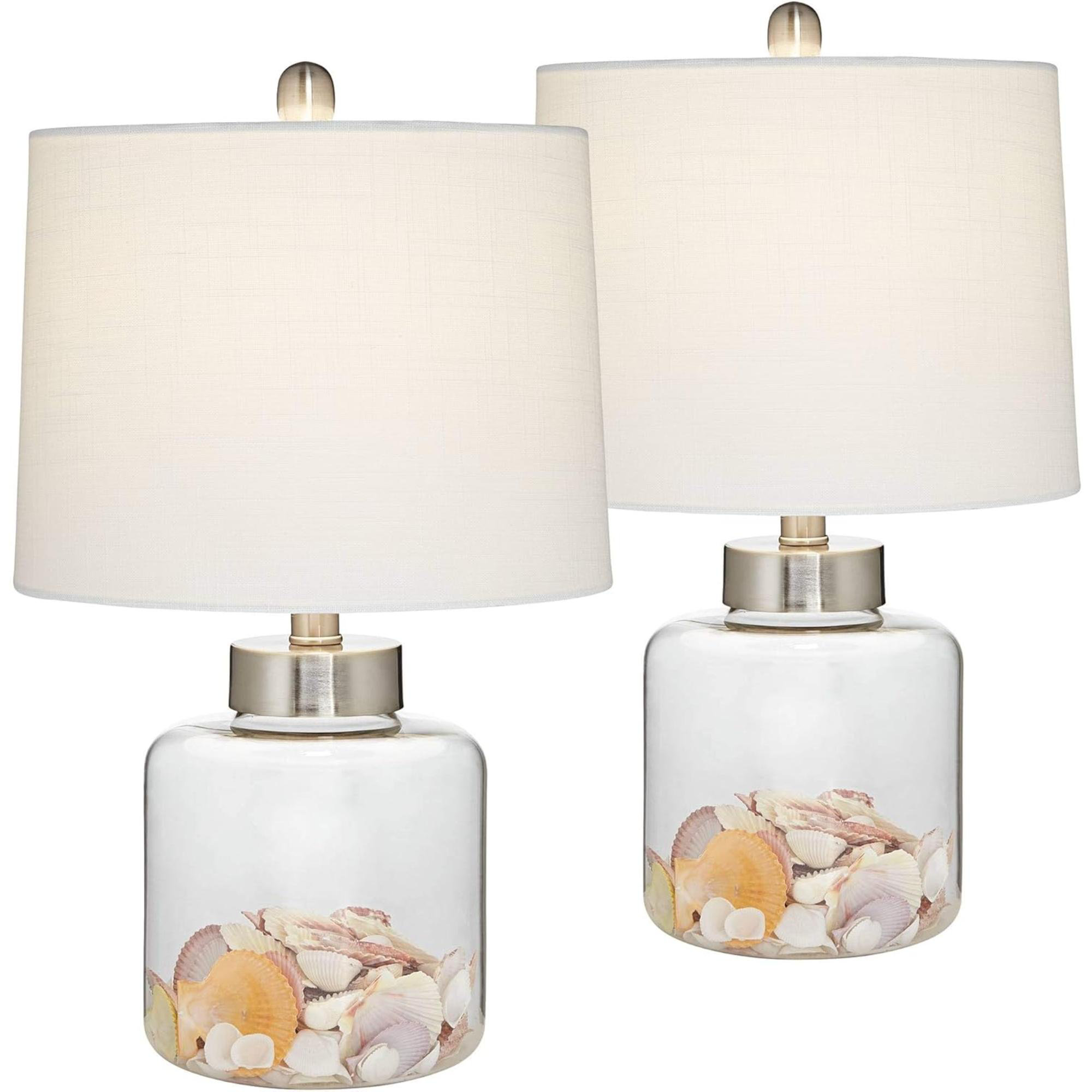 Rosecliff Heights Country Coastal Small Accent Table Lamps High Set Of ...