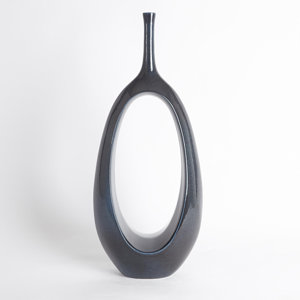 Global Views Open Oval Ring Vase-Celestial & Reviews | Wayfair