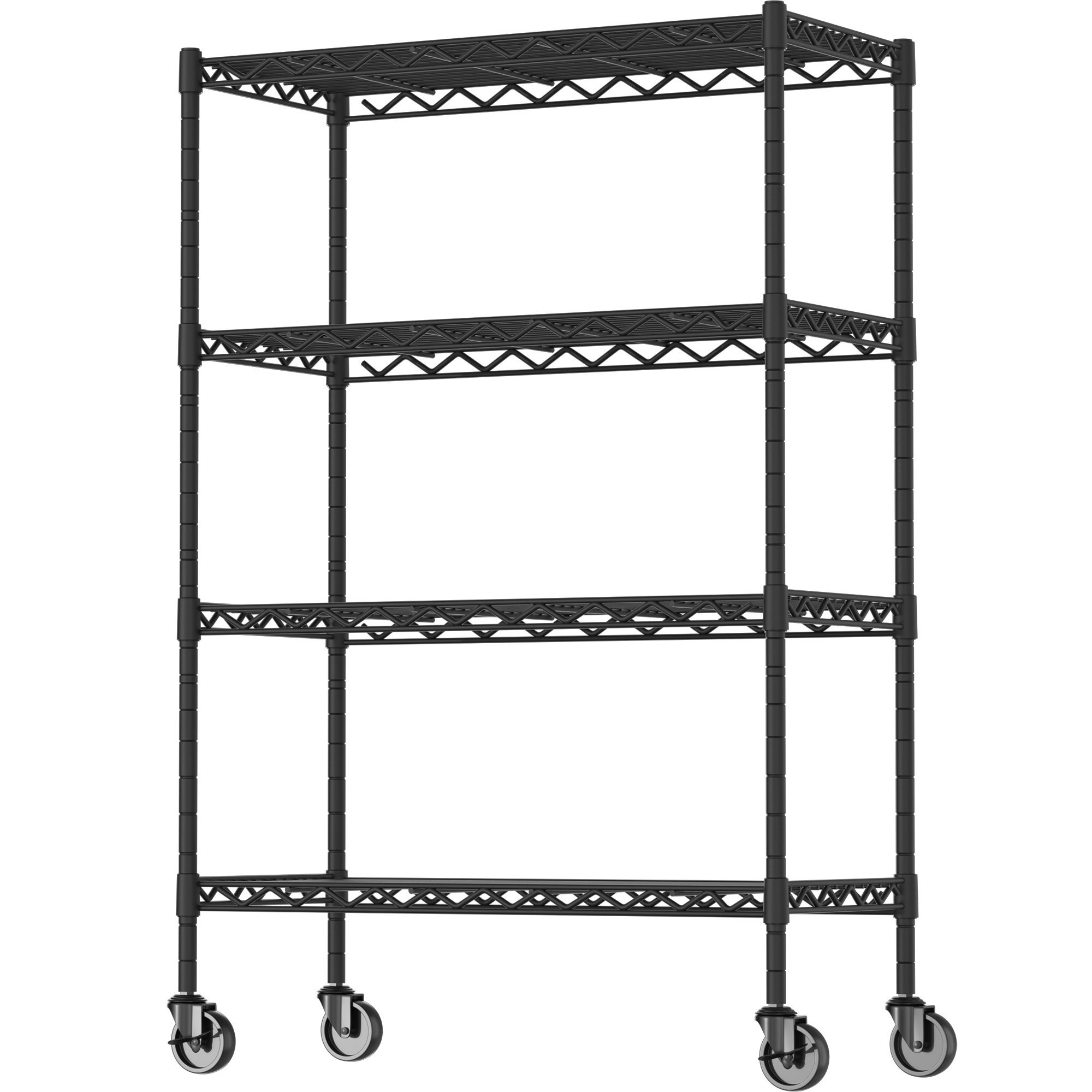 Rebrilliant Stevonna 6-shelf Adjustable Heavy Duty Storage Shelving ...