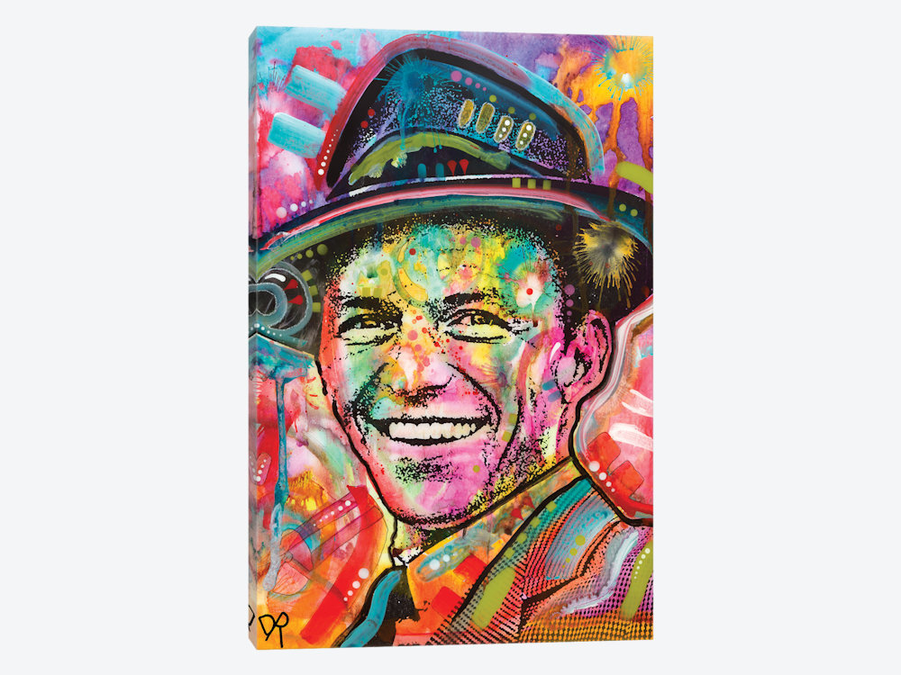 East Urban Home 'Frank Sinatra I' Graphic Art Print on Canvas - Wayfair ...