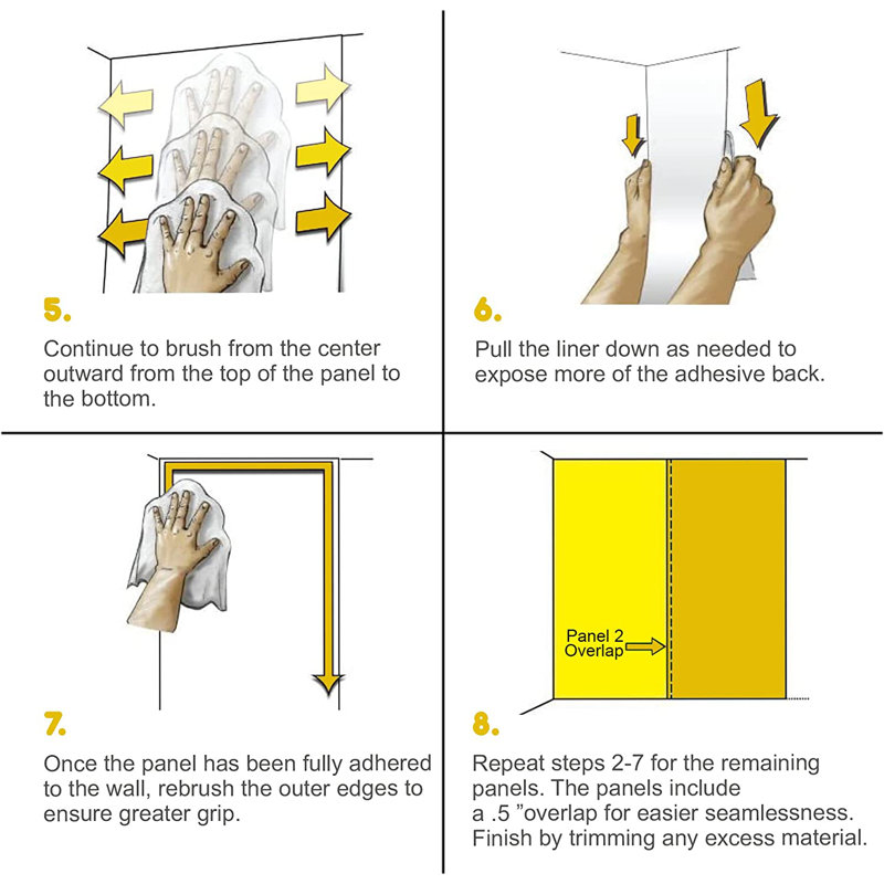 IDEA4WALL Peel & Stick Abstract Wallpaper | Wayfair