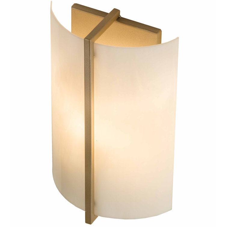 Meyda Lighting Burbank Steel Flush Mounted Sconce | Wayfair