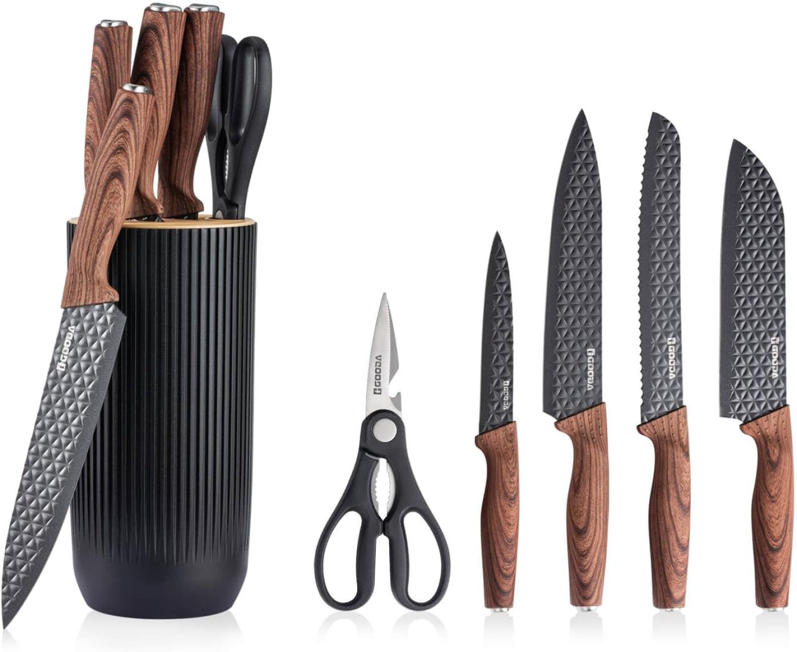 ADVOSON 6-Piece Professional Chef Cooking Knives Set | Wayfair