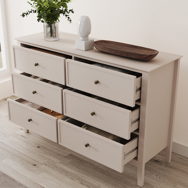 Lark Manor 120cm W 6 - Drawer Chest of Drawers | Wayfair.co.uk