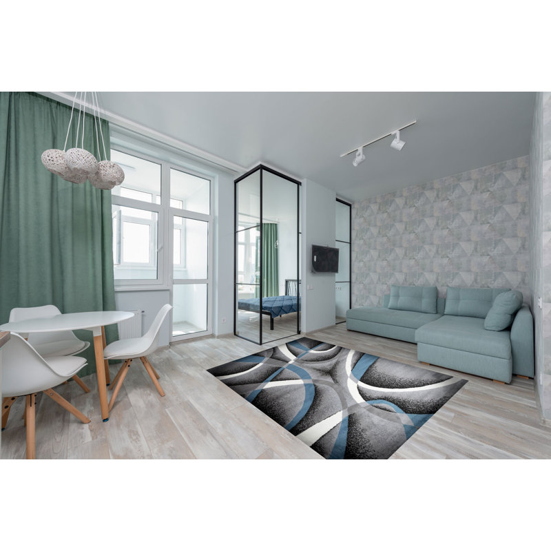 Ebern Designs Juelz Abstract Indoor Rug & Reviews | Wayfair