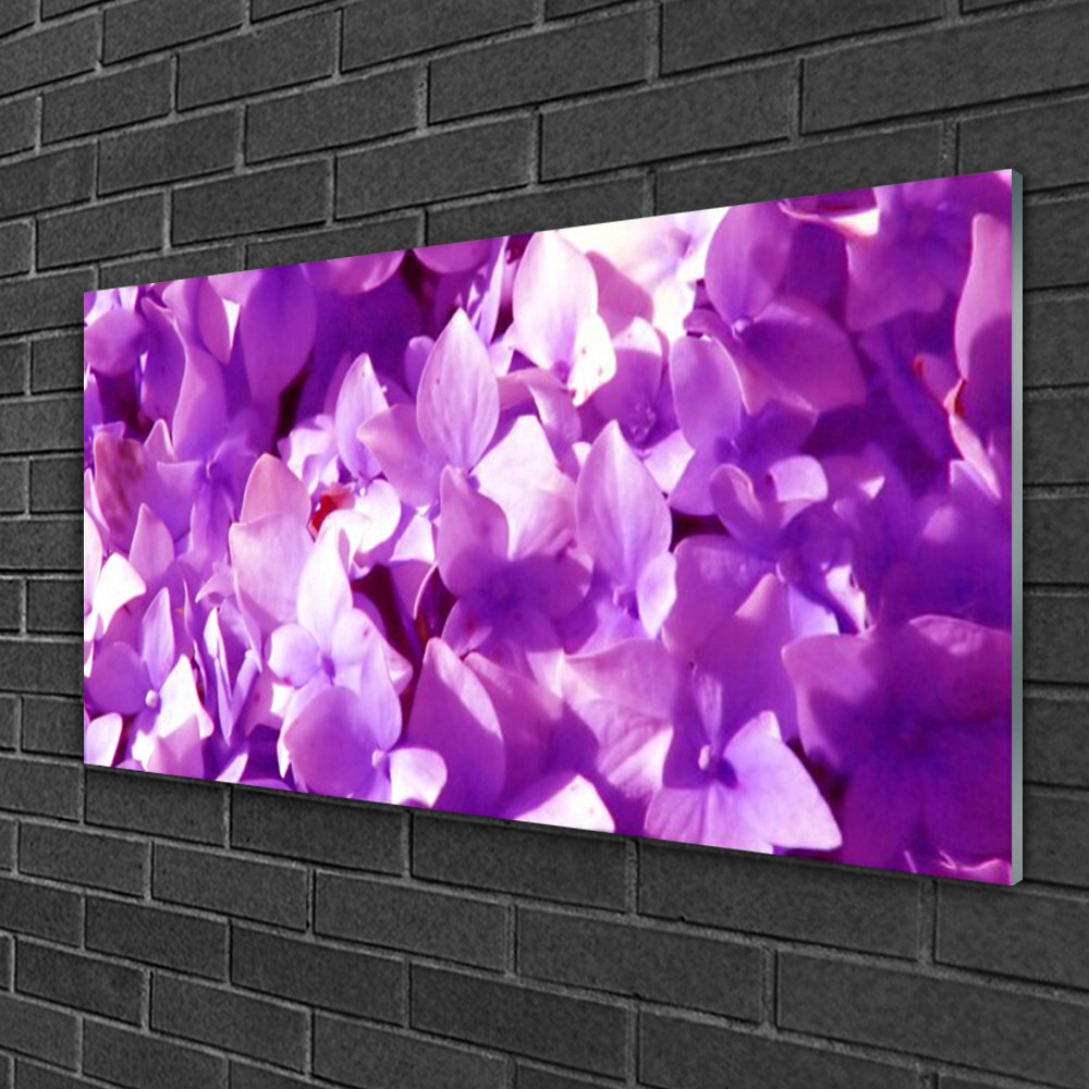 Brayden Studio Flowers Floral - Unframed Photograph on Glass | Wayfair ...