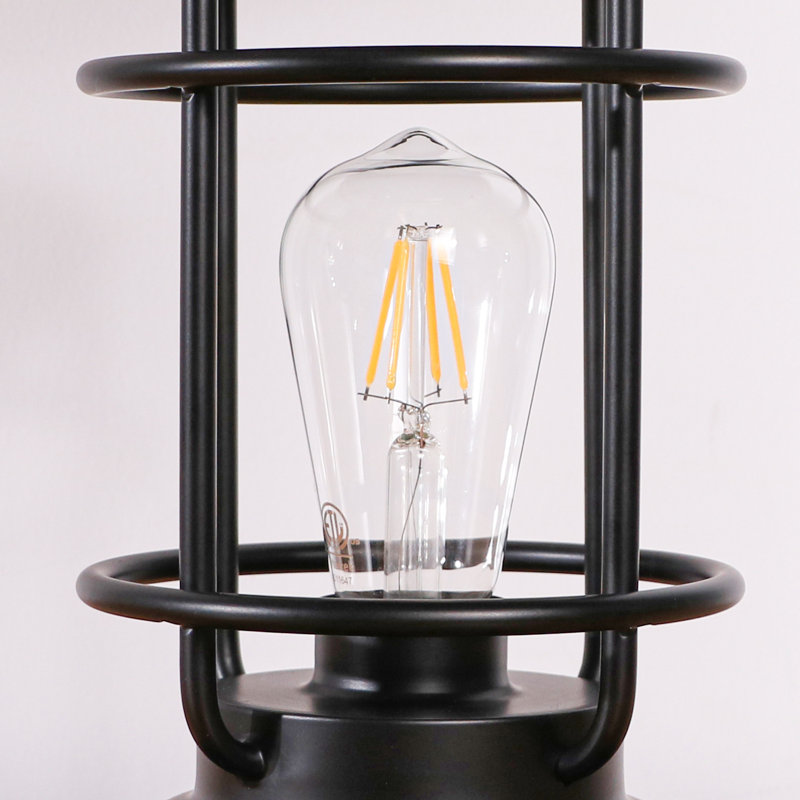 Alcott Hill® Alenson 22'' Metal, Touch Dimmable, Night Light Table ...