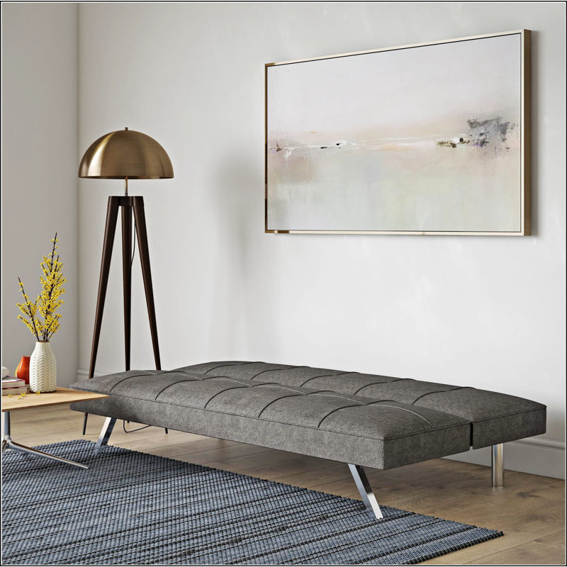 Ivy Bronx METAL FRAME, STAINLESS LEG, FUTON, SOFA BED | Wayfair