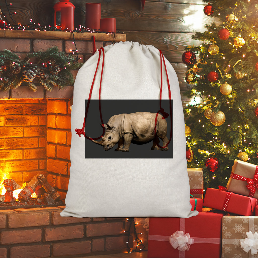 East Urban Home Sublimation Linen Drawstring Sack Fabric Laundry Bag ...