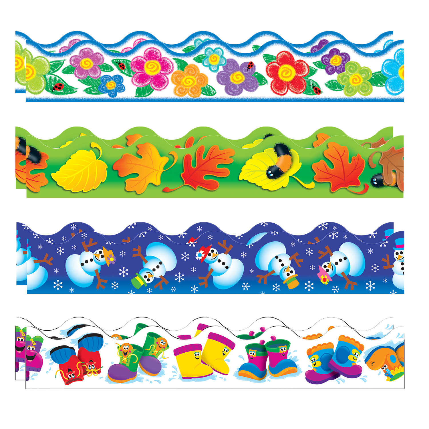 TREND enterprises, Inc. Four Seasons Terrific Trimmers Variety Pack ...