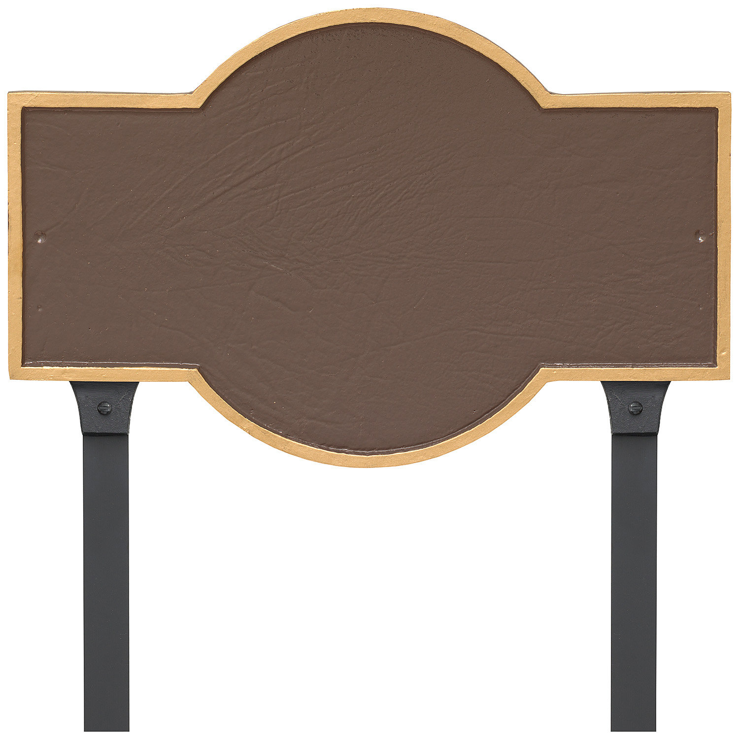 Montague Metal Products Canterbury Rectangle Two Line Standard Address ...