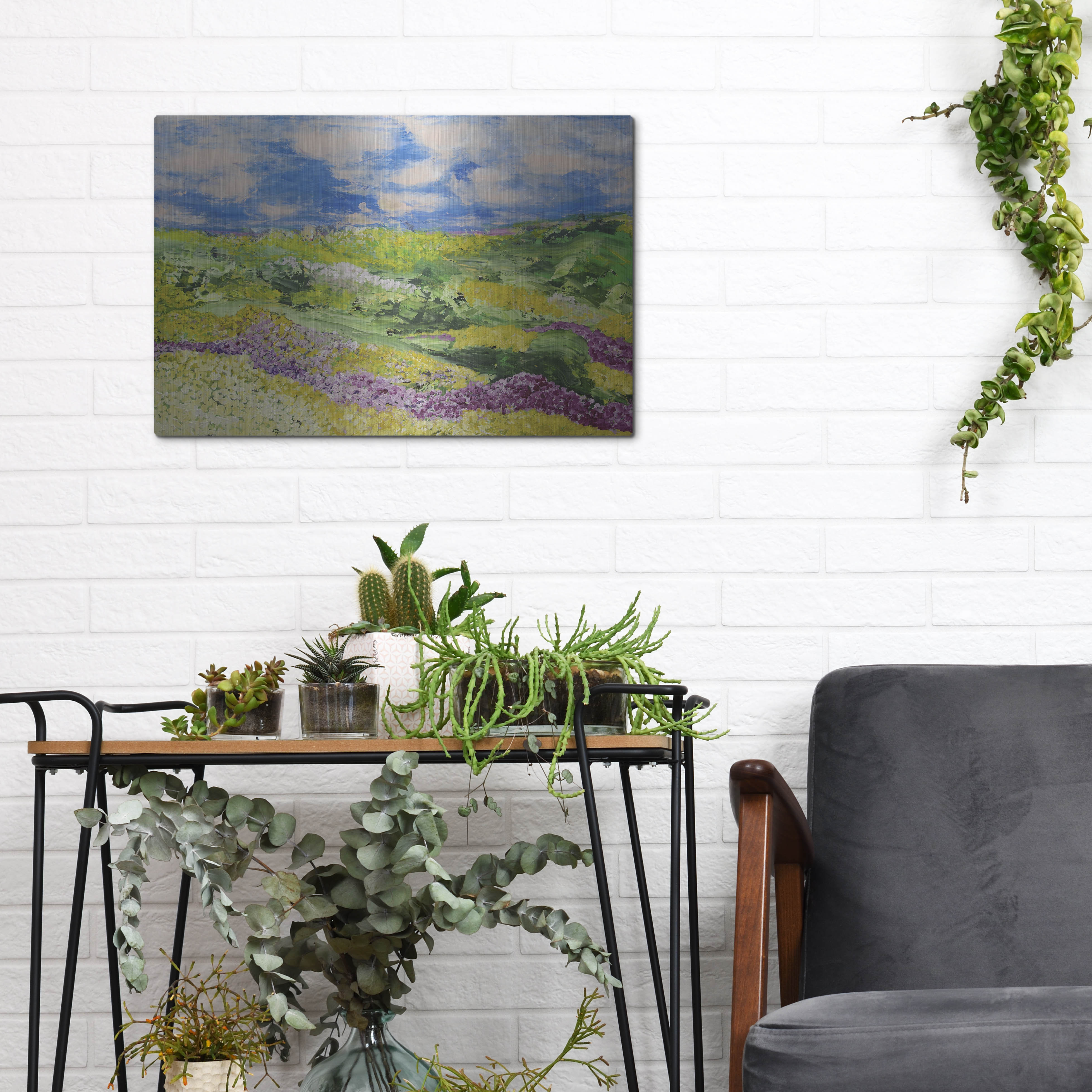 Winston Porter 'French Valley' by Allan Friedlander Metal Wall Art ...