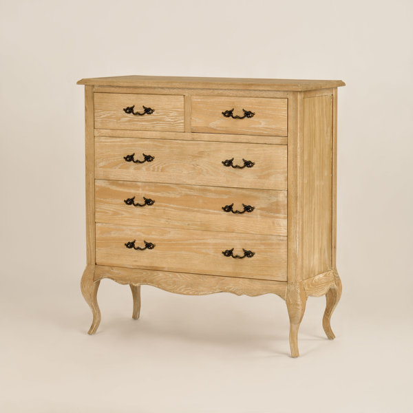 Fleur De Lis Living Devern 5 - Drawer Chest of Drawers | Wayfair.co.uk