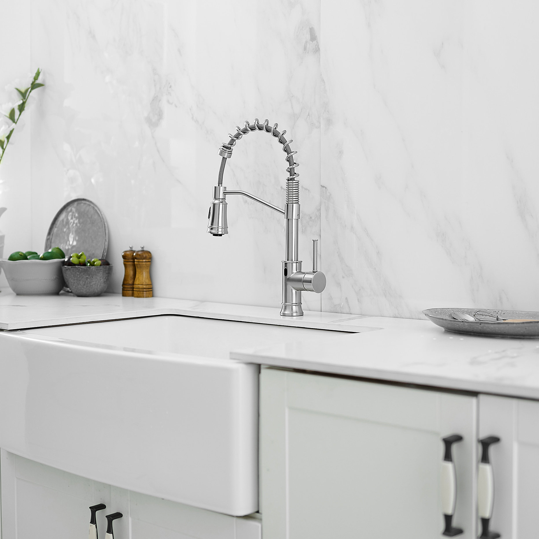 Latitude Run® Motion Sensor Activated Kitchen Tap - Touchless Automatic ...