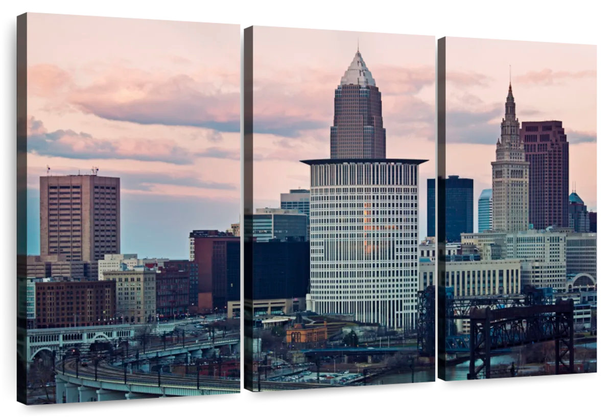Ebern Designs Downtown Cleveland Buildings | Wayfair