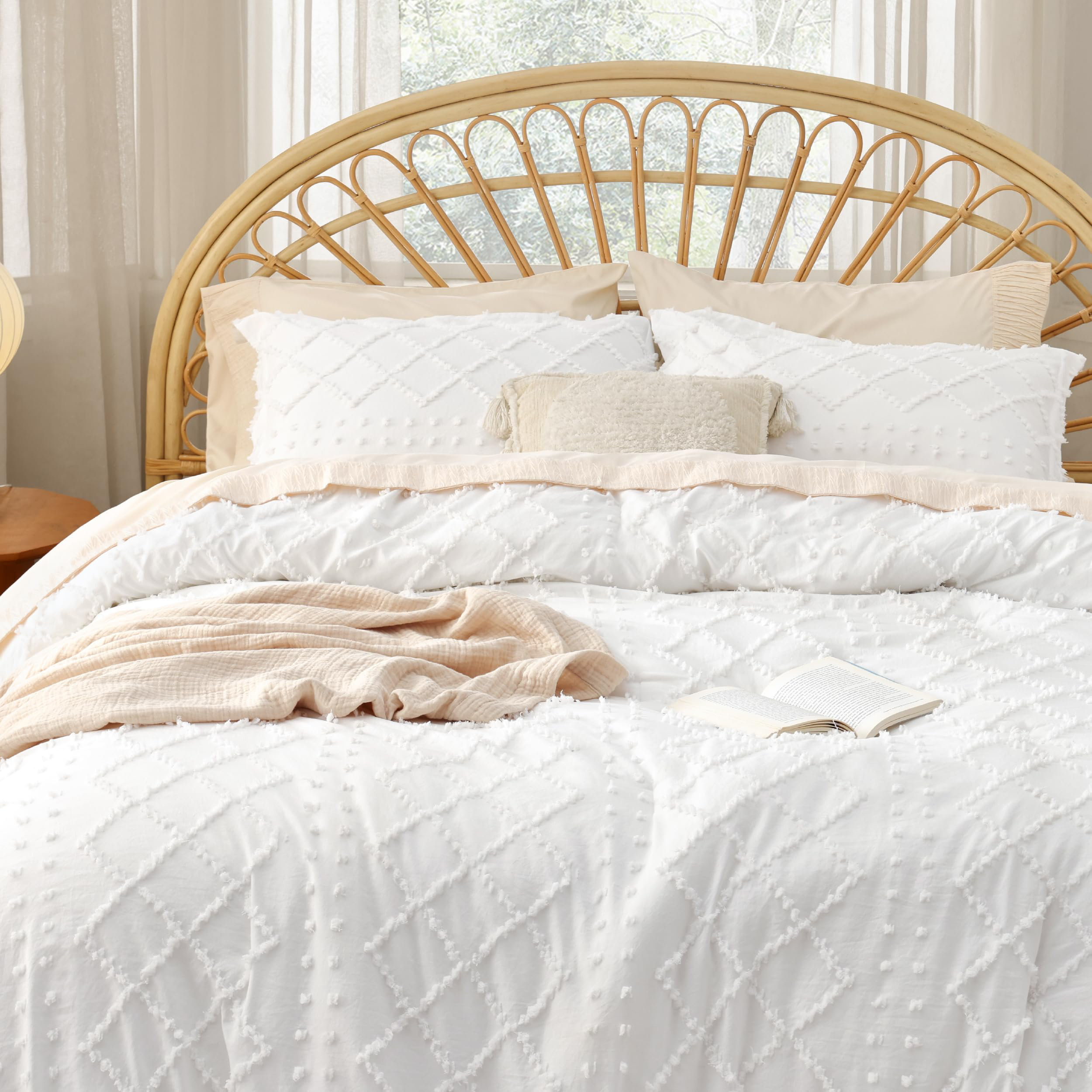 Bedsure Best Seller Bedsure GentleSoft™ Vintage Farmhouse Comforter Set ...