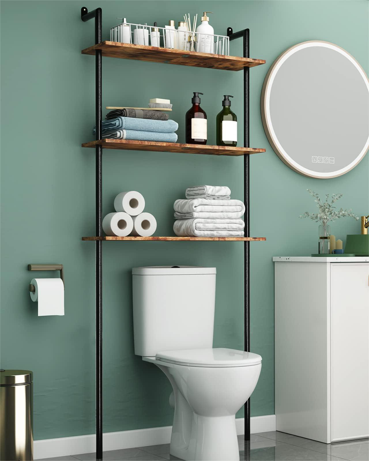 17 Stories Sarvey Freestanding over-the-Toilet Storage - Wayfair Canada
