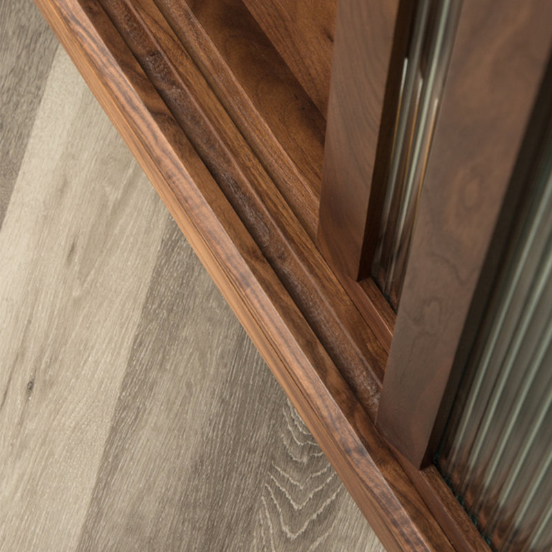 Vivid Space Creation Simplicity Sideboard Cabinet With Glass Doors ...