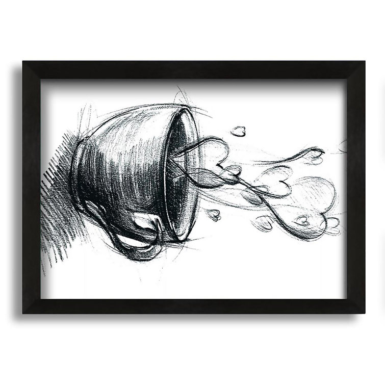 Metro Lane Coffee Lover 1 - Single Picture Frame Painting on Canvas ...