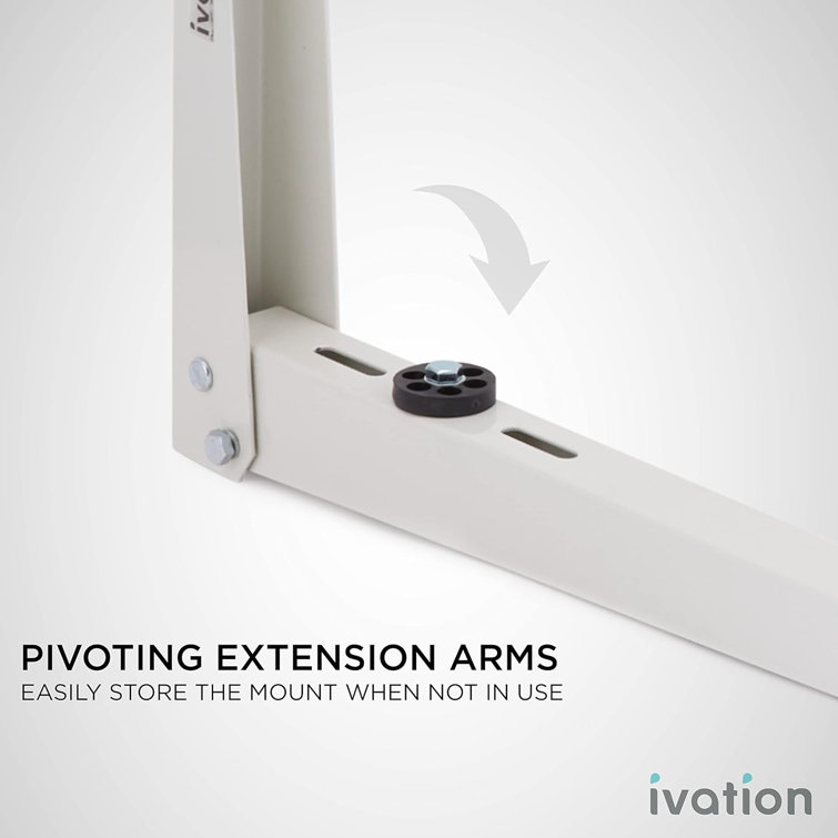 Ivation Split Air Conditioner Mounting Bracket, Universal Wall Mount ...