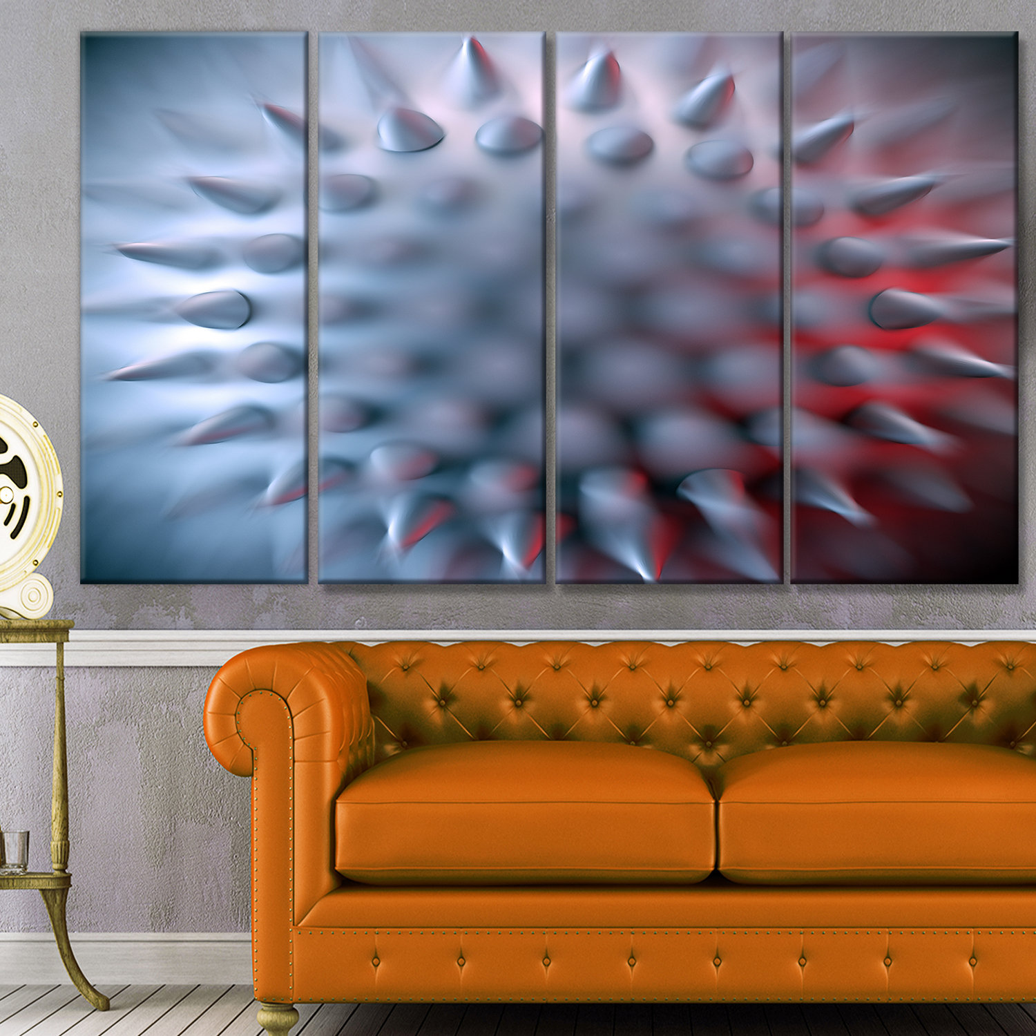 Design Art 'Macro Prickly Texture Design' Graphic Art Print Multi-Piece ...