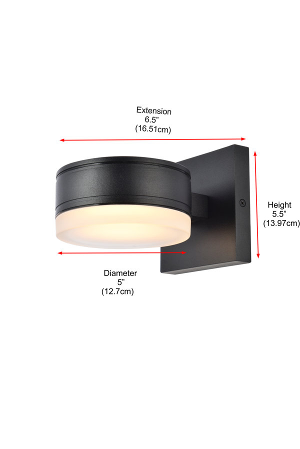 Mercury Row® Addilynn Aluminum LED Wall Light & Reviews | Wayfair