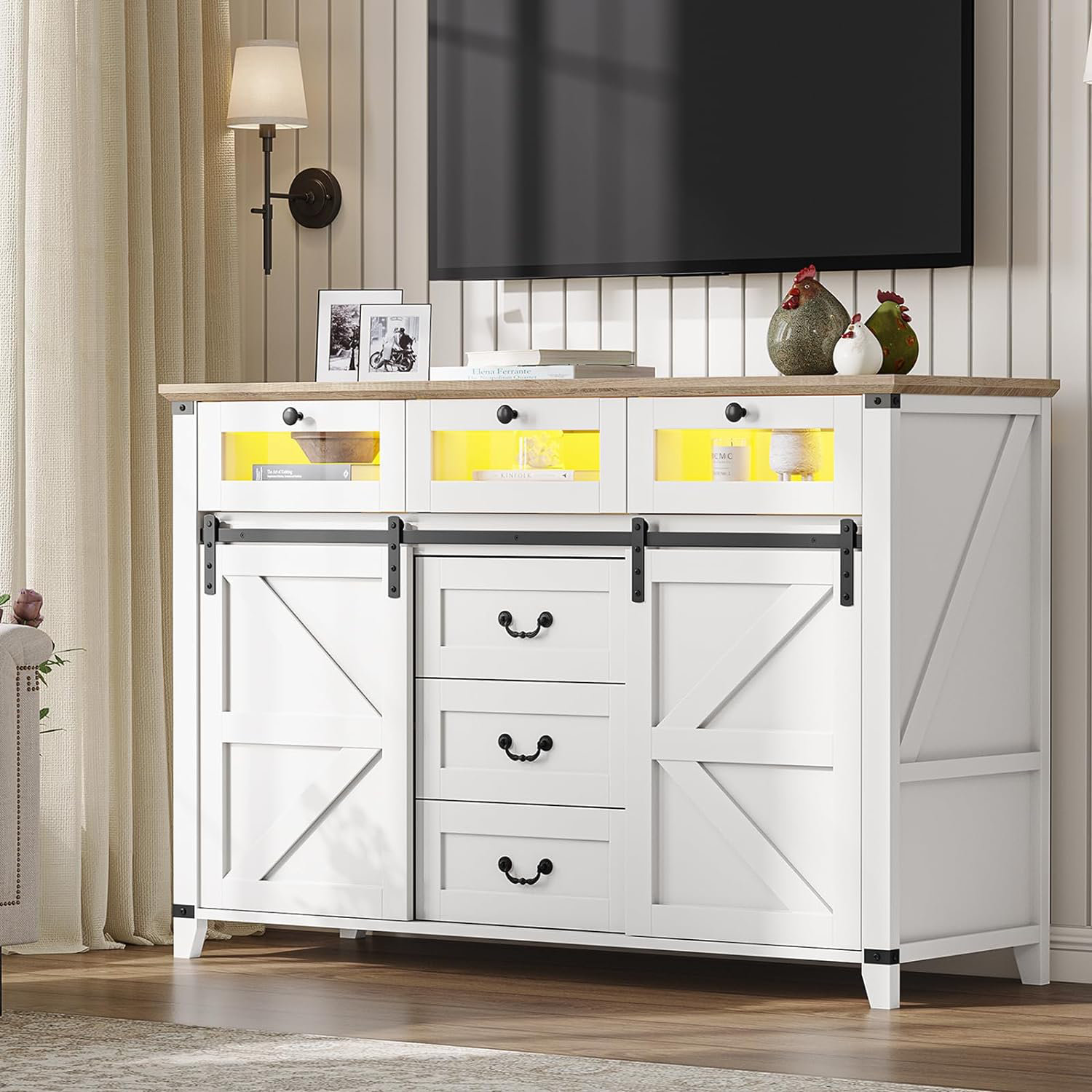 Gracie Oaks Polett 6 - Drawer Dresser - Wayfair Canada