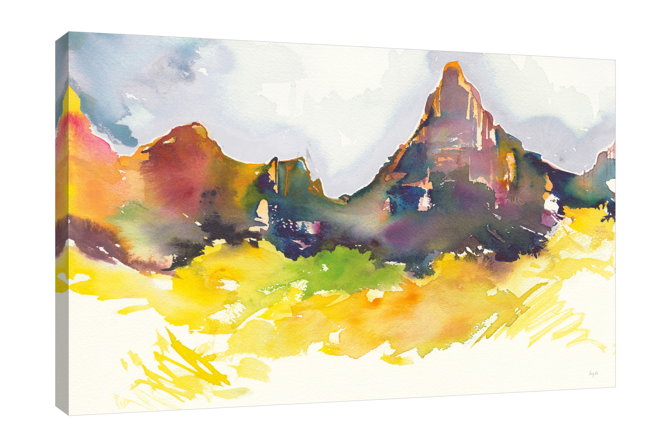 Jaxson Rea "Western Slope" Gallery Wrapped Canvas By Kristy Rice | Wayfair