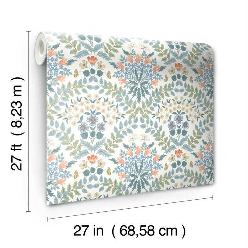 Rifle Paper Co. Bramble 27' L x 27" W Smooth Wallpaper Roll & Reviews ...