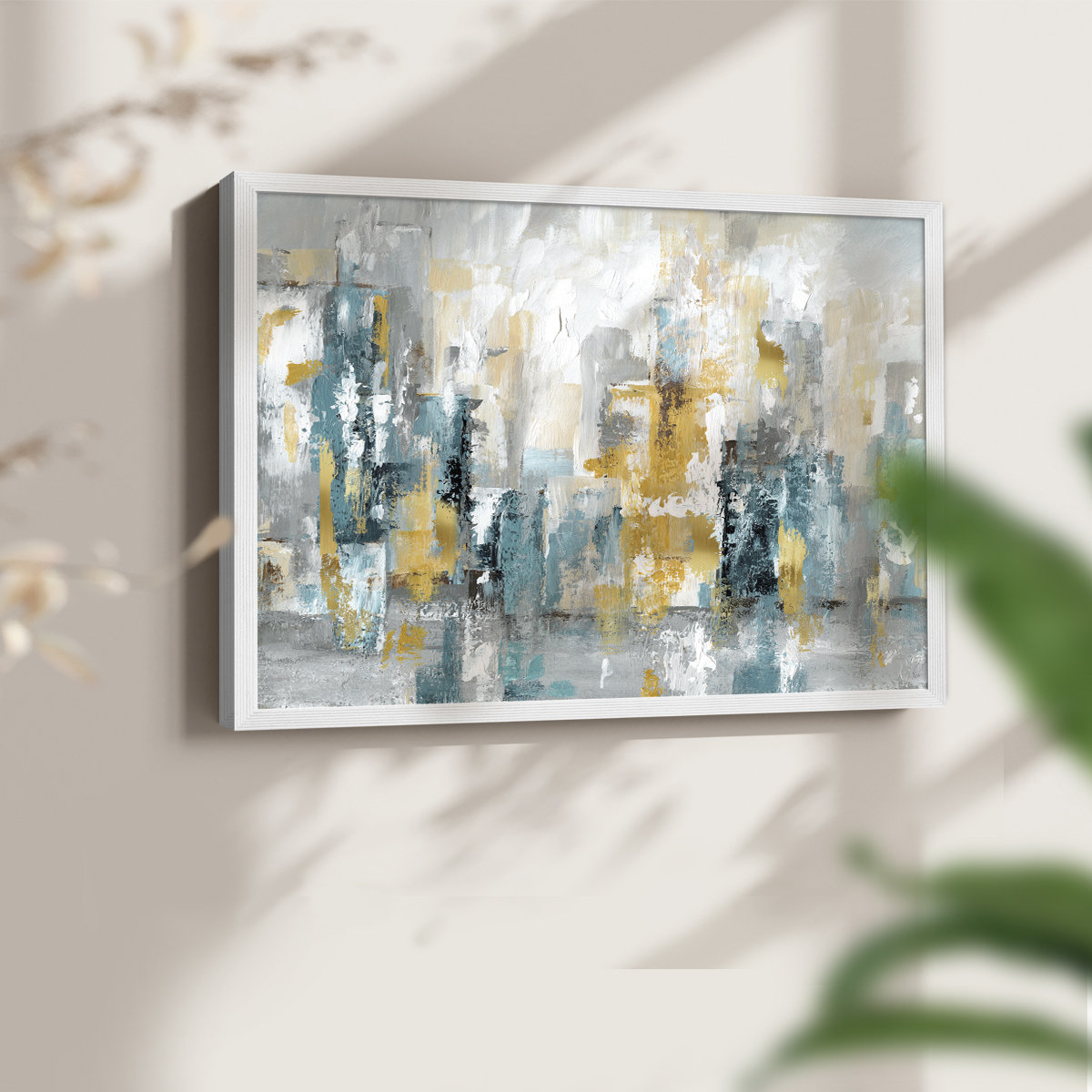 Wrought Studio™ City Views II -Framed Print - Restickable | Wayfair