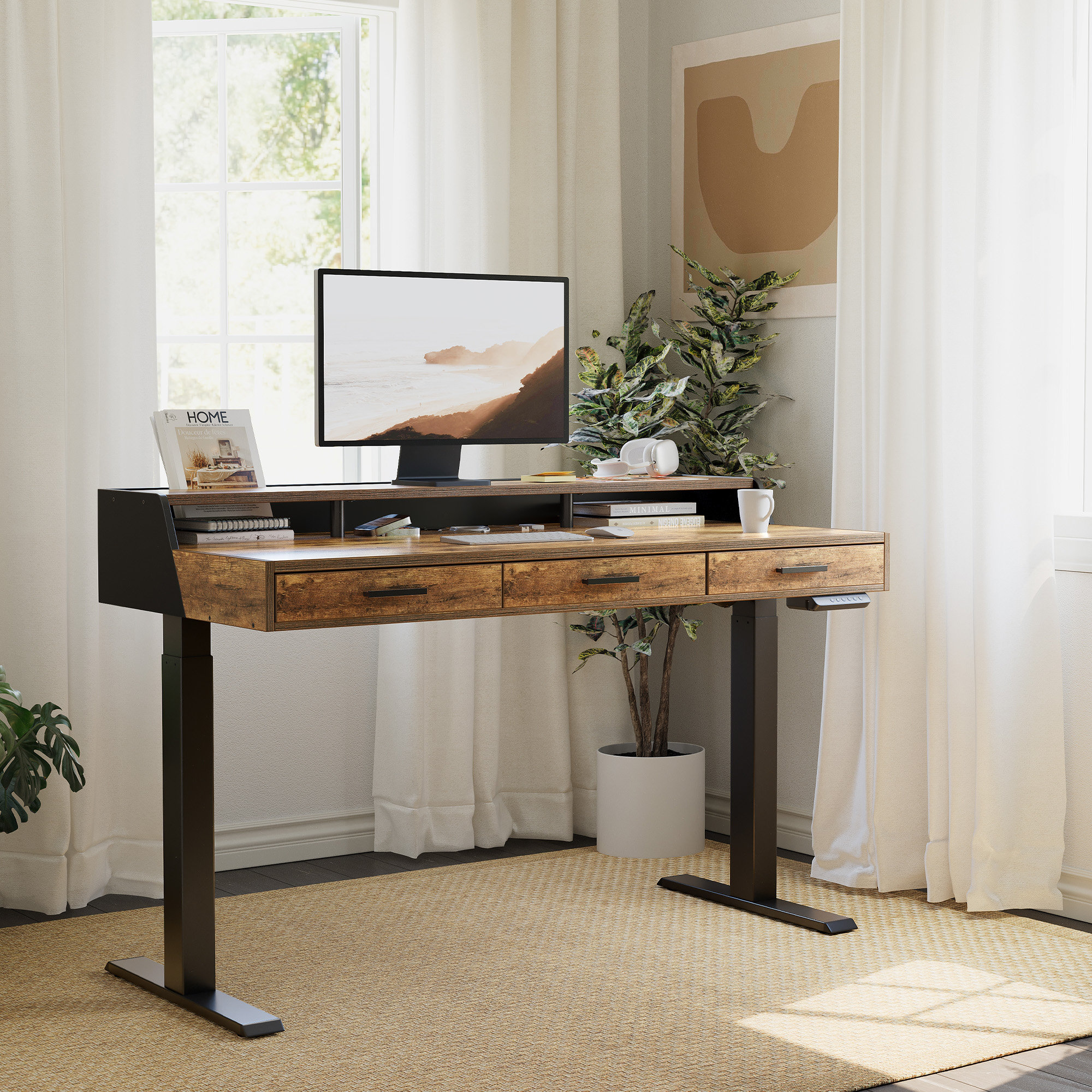 The Twillery Co. Arden Height Adjustable Standing Desk & Reviews | Wayfair