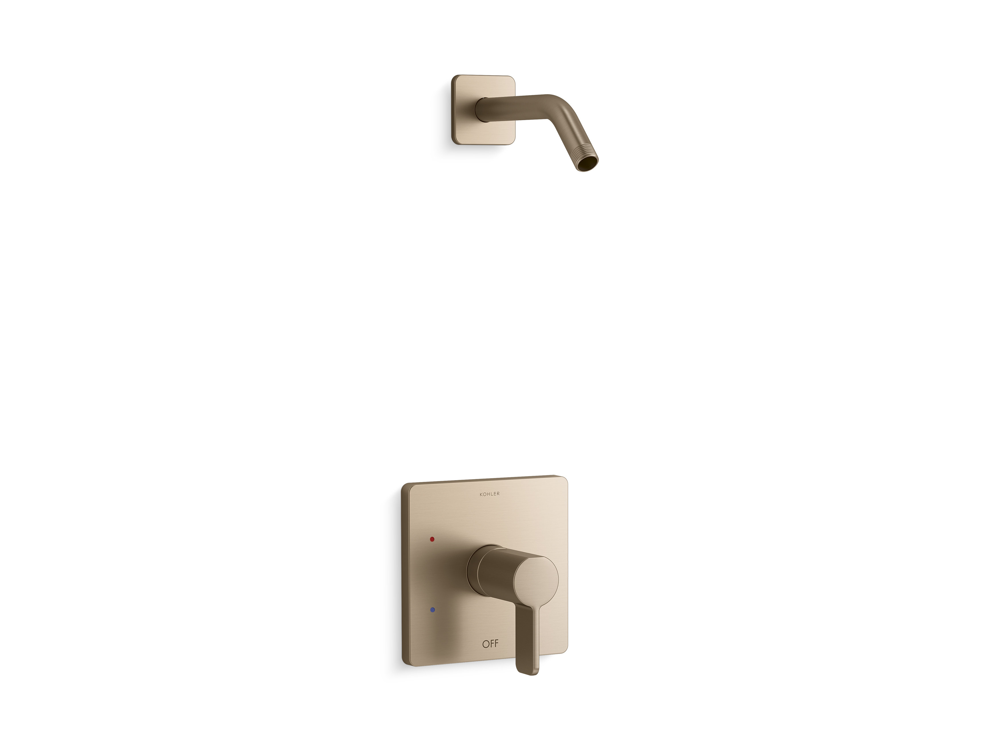 Kohler Parallel Shower Trim Set | Wayfair