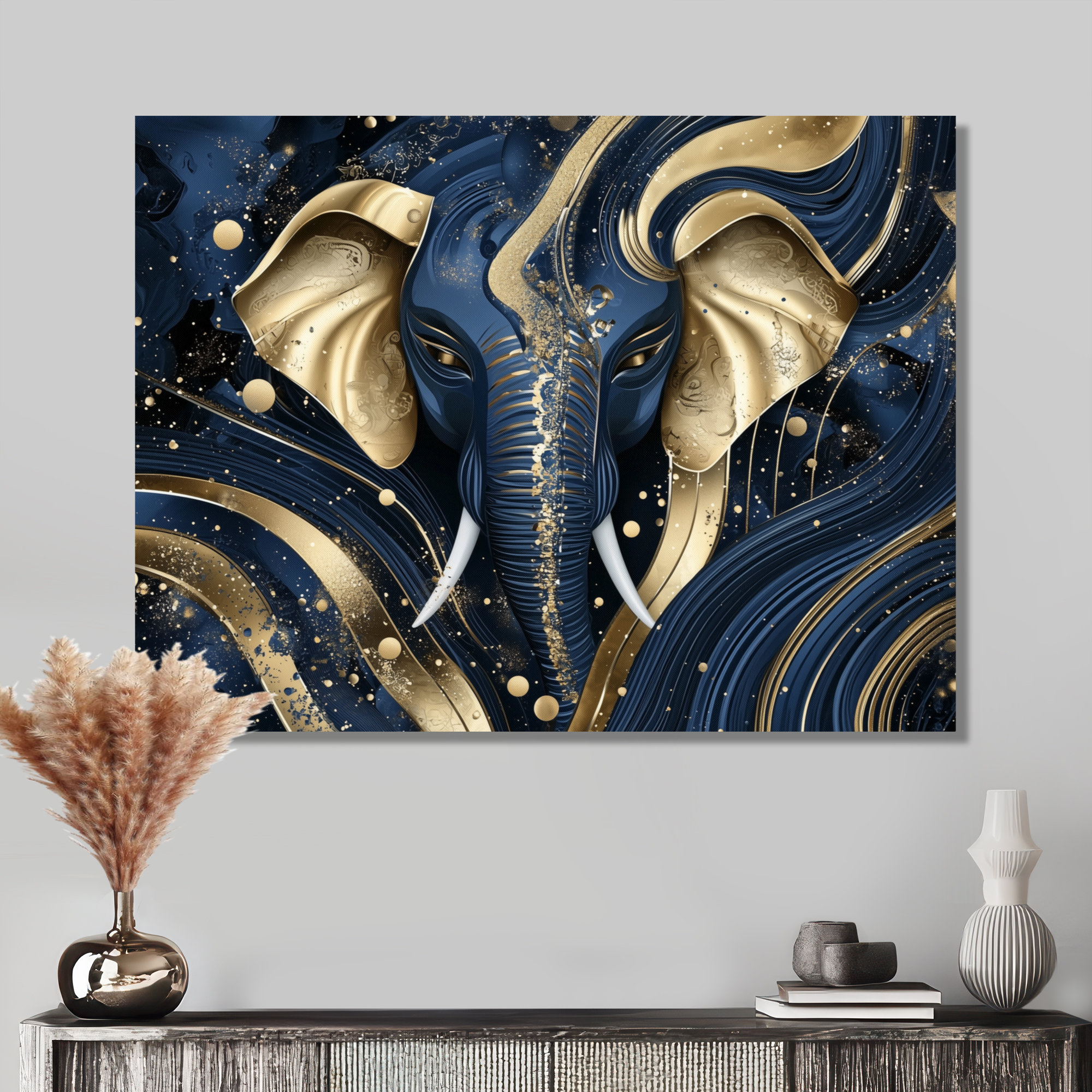Ophelia & Co. Spiritual Aura Ganesha Of Hinduism IV - Traditional Metal ...