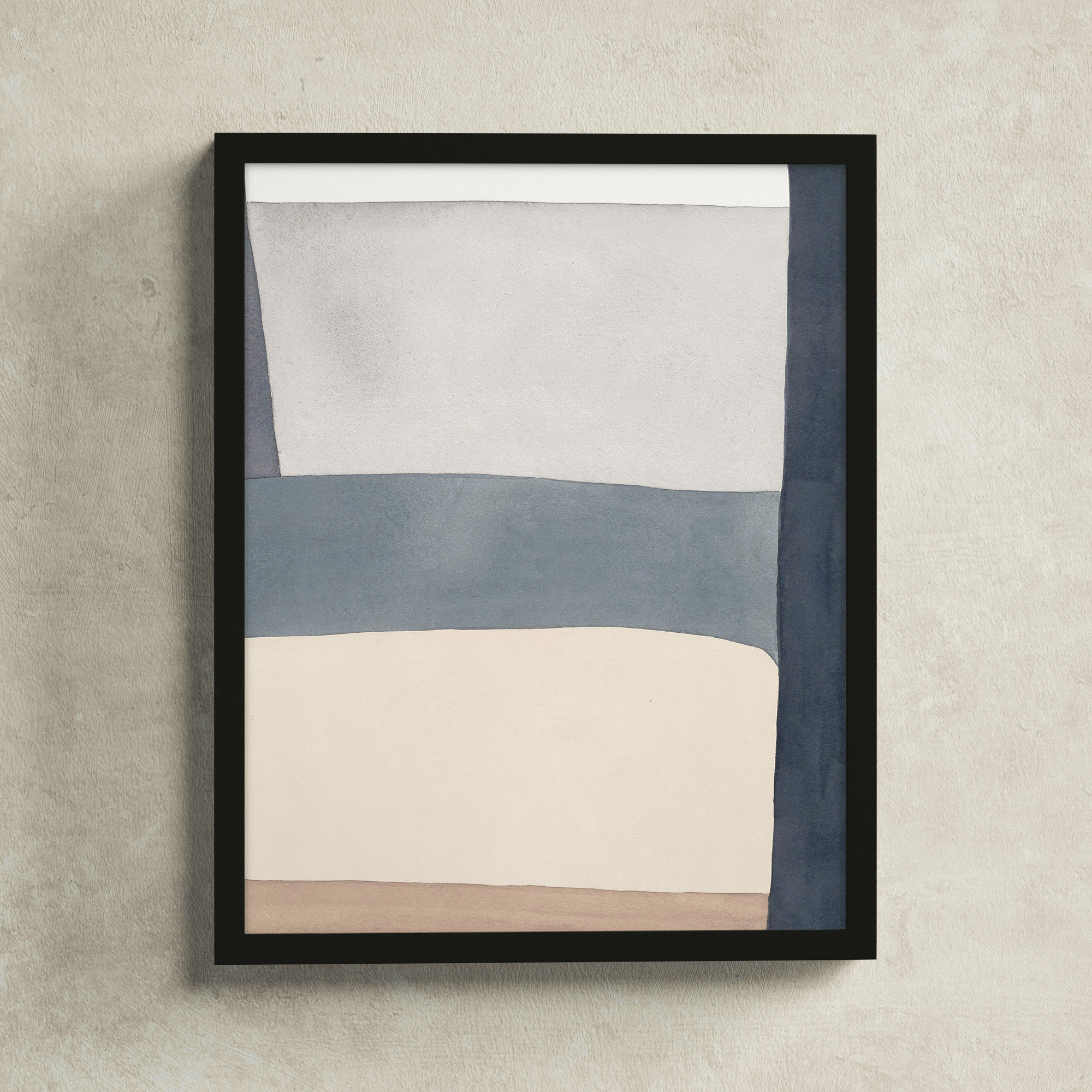 AllModern Everything In Deep Blue By Julia Balfour - Framed Wall Art ...