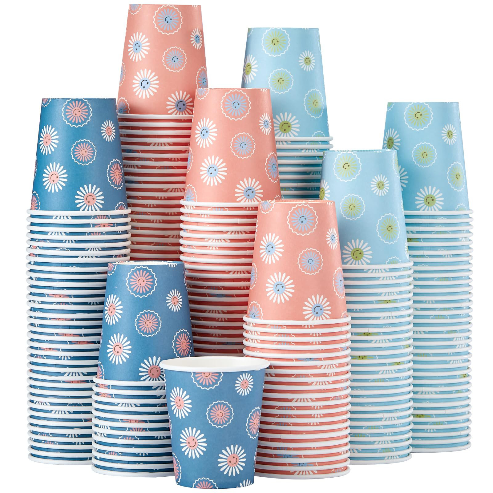 HUDSON & ASHTON LLC 5 Oz Disposable Hot/Cold Beverage Mini Paper Cups ...