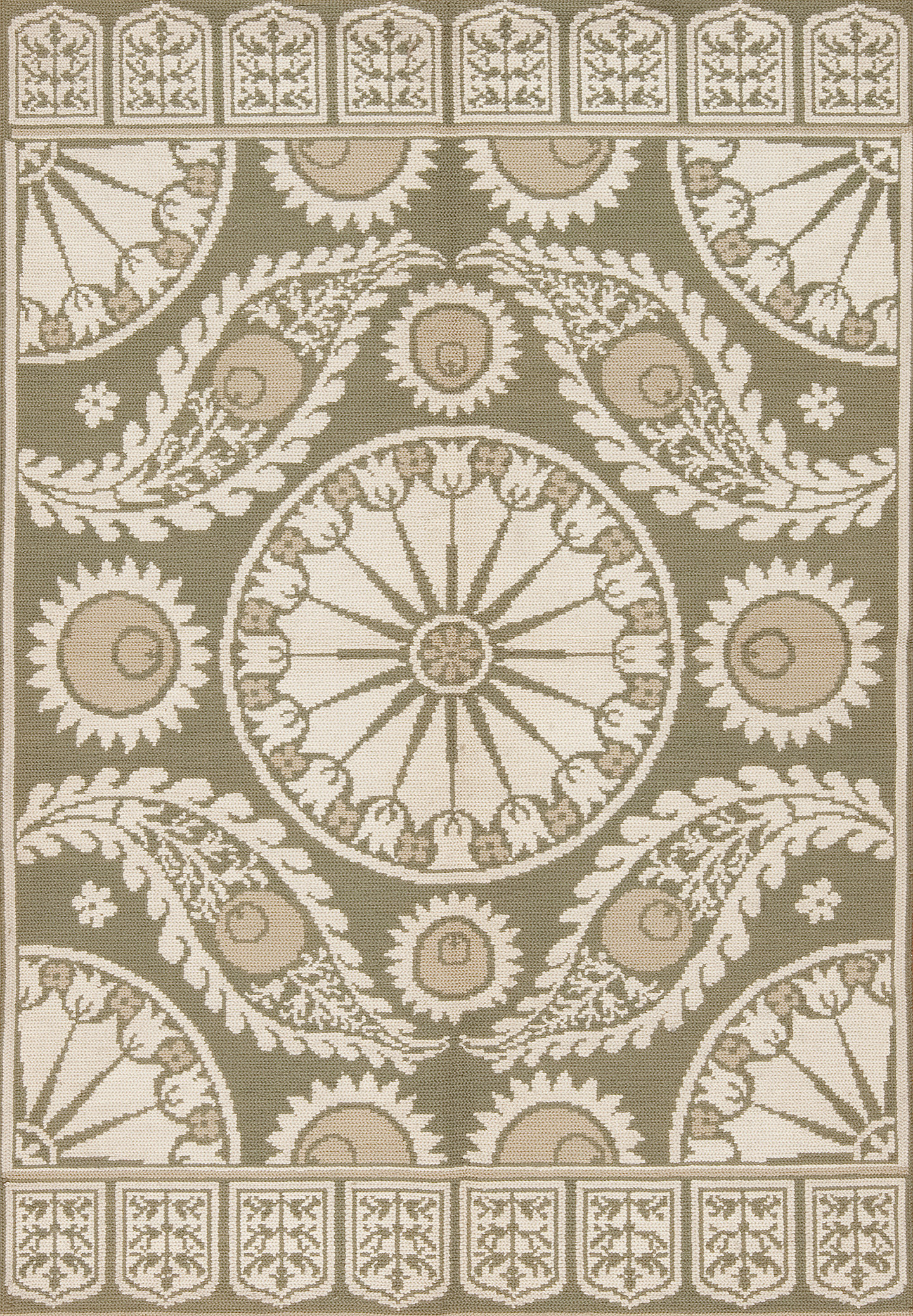 Samad Rugs 104043 Gros Point Needlepoint 4.1 X 6.0 | Wayfair