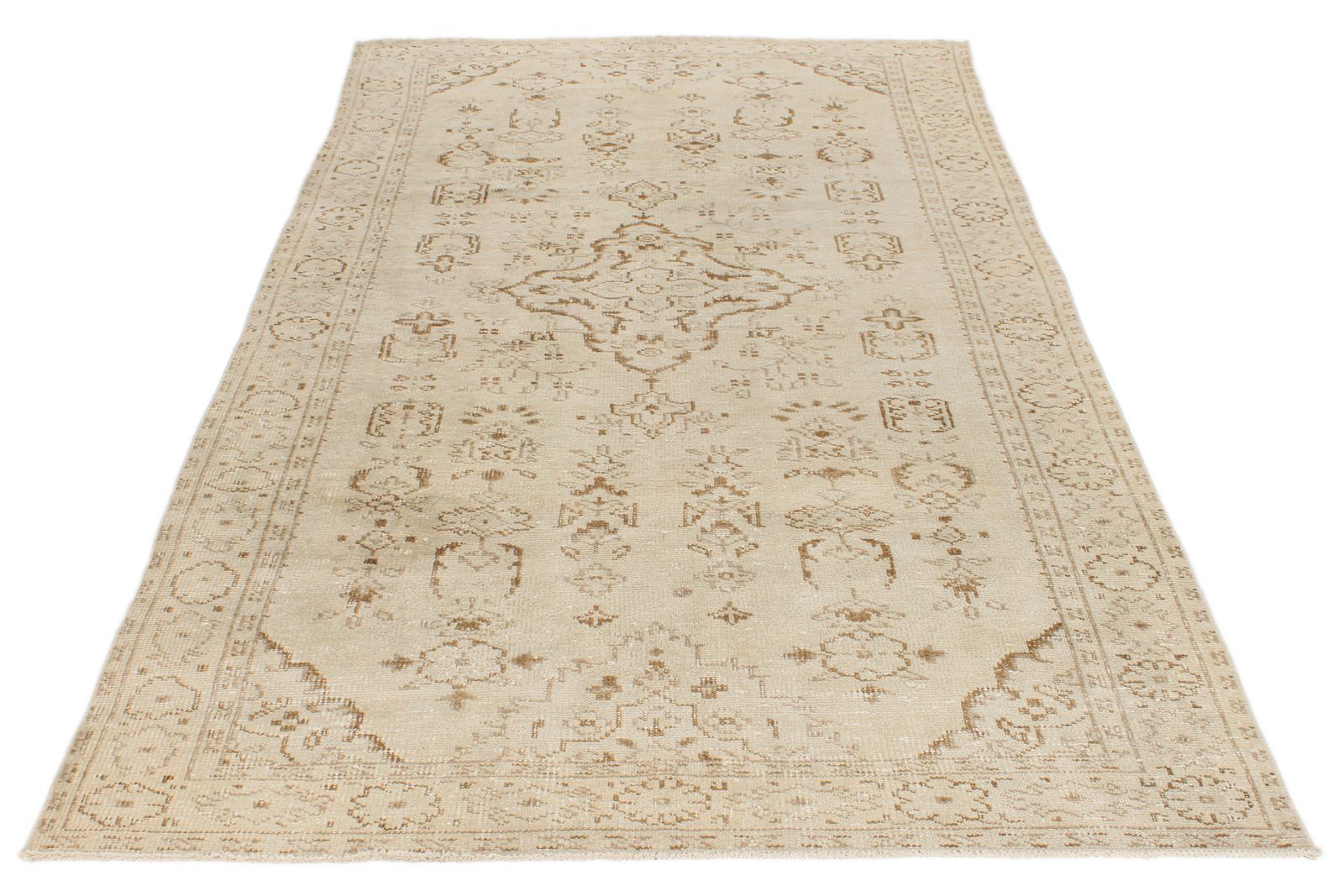 Home and Rugs 5x9 Beige and Brown Modern Contemporary Rug | Wayfair