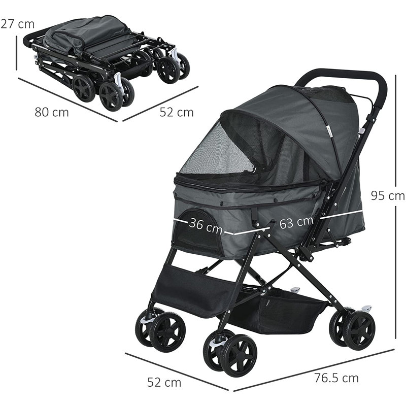 Archie & Oscar Swanley Pet Stroller & Reviews | Wayfair.co.uk