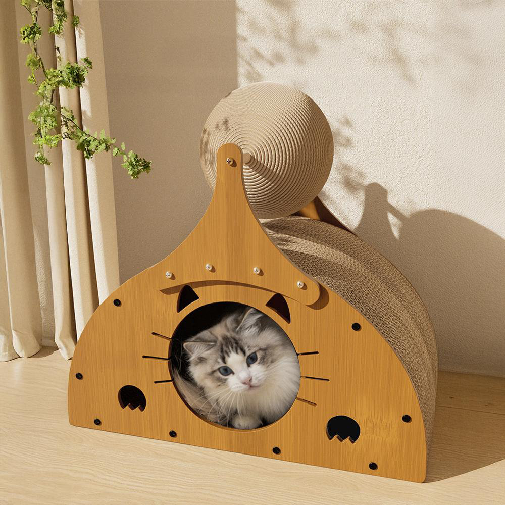 Archie & Oscar Antenna Cat Scratching Board Ball-Style Cat Scratcher ...