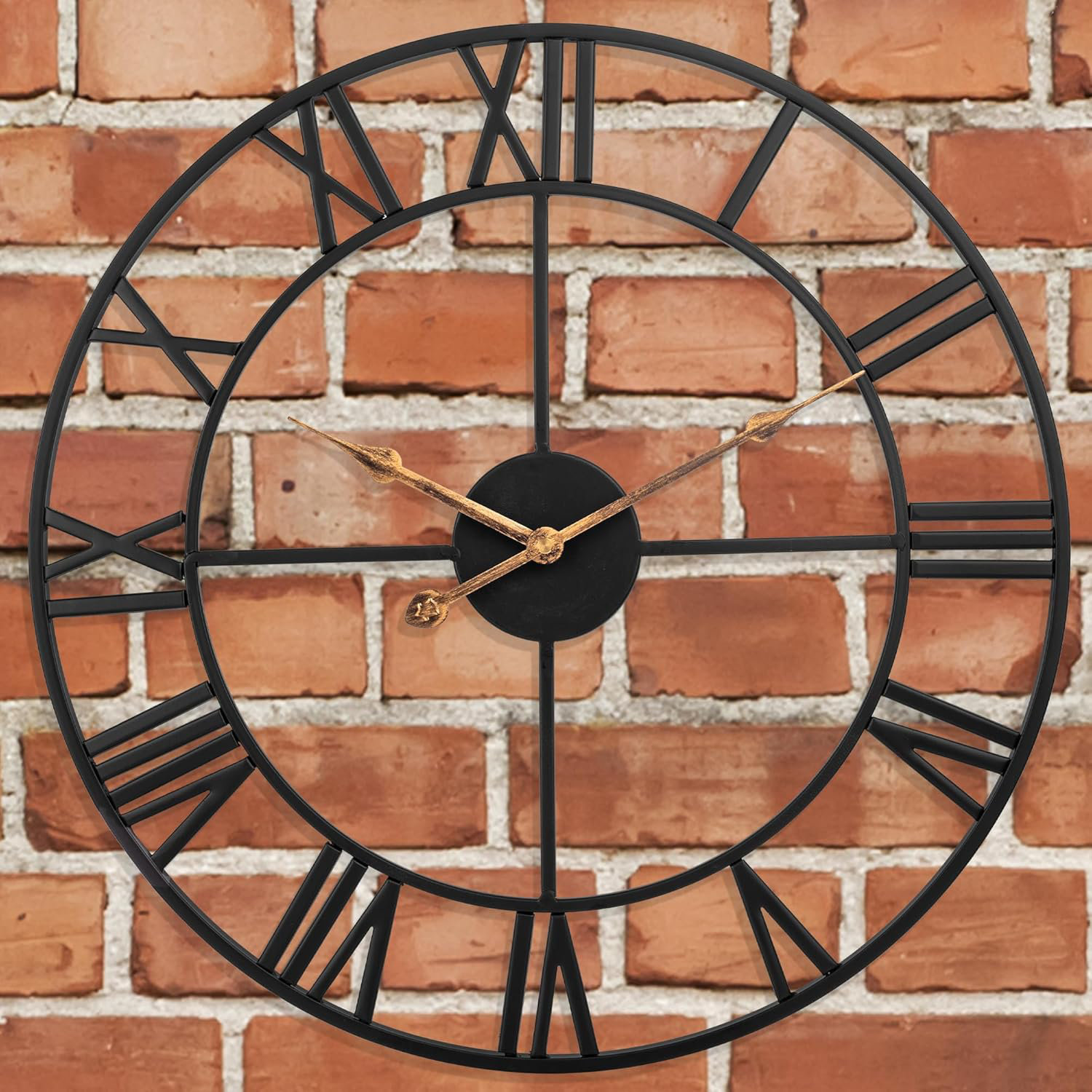 17 Stories 14 Inch Large Roman Numeral Outdoor Wall Clocks - Wayfair Canada