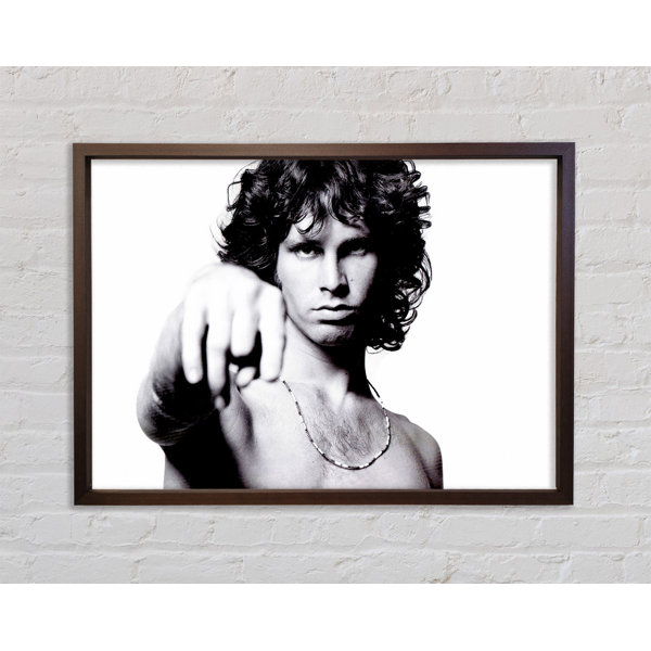 Bright Star Jim Morrison Light My Fire - Single Picture Frame Art ...