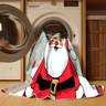The Holiday Aisle® Washable Christmas Winter Holiday Rug | Wayfair