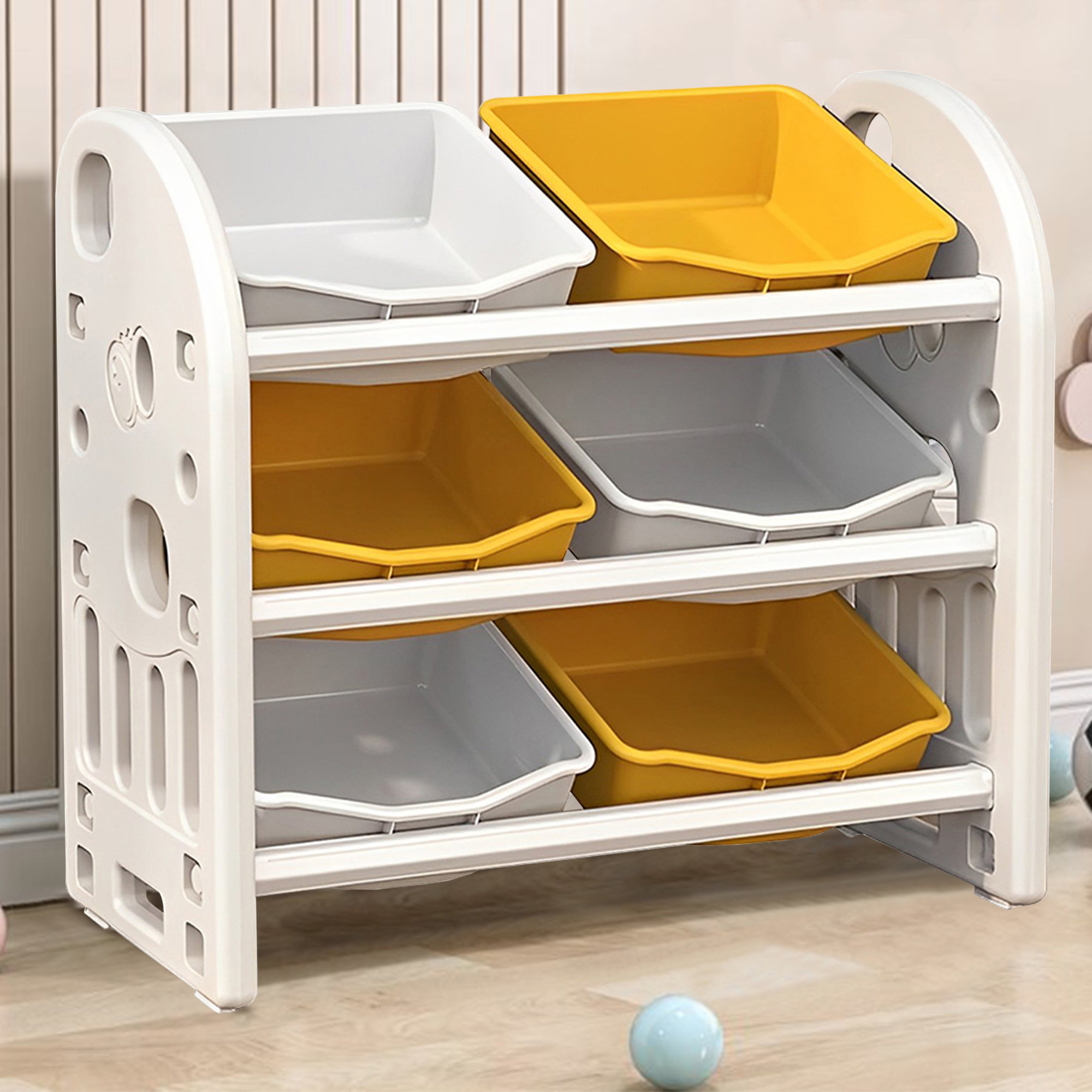 Rebrilliant Alianna Plastic Toy Organizer | Wayfair