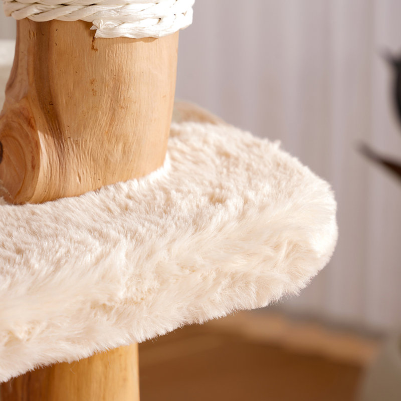 KZLAA Deluxe Solid Wood Trunk Cat Climbing Frame | Wayfair