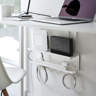 Yamazaki Home Under-Desk Cable & Router Storage Rack, Steel | Wayfair