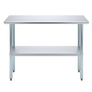 Amgood Stainless Steel Top Workbench & Reviews | Wayfair